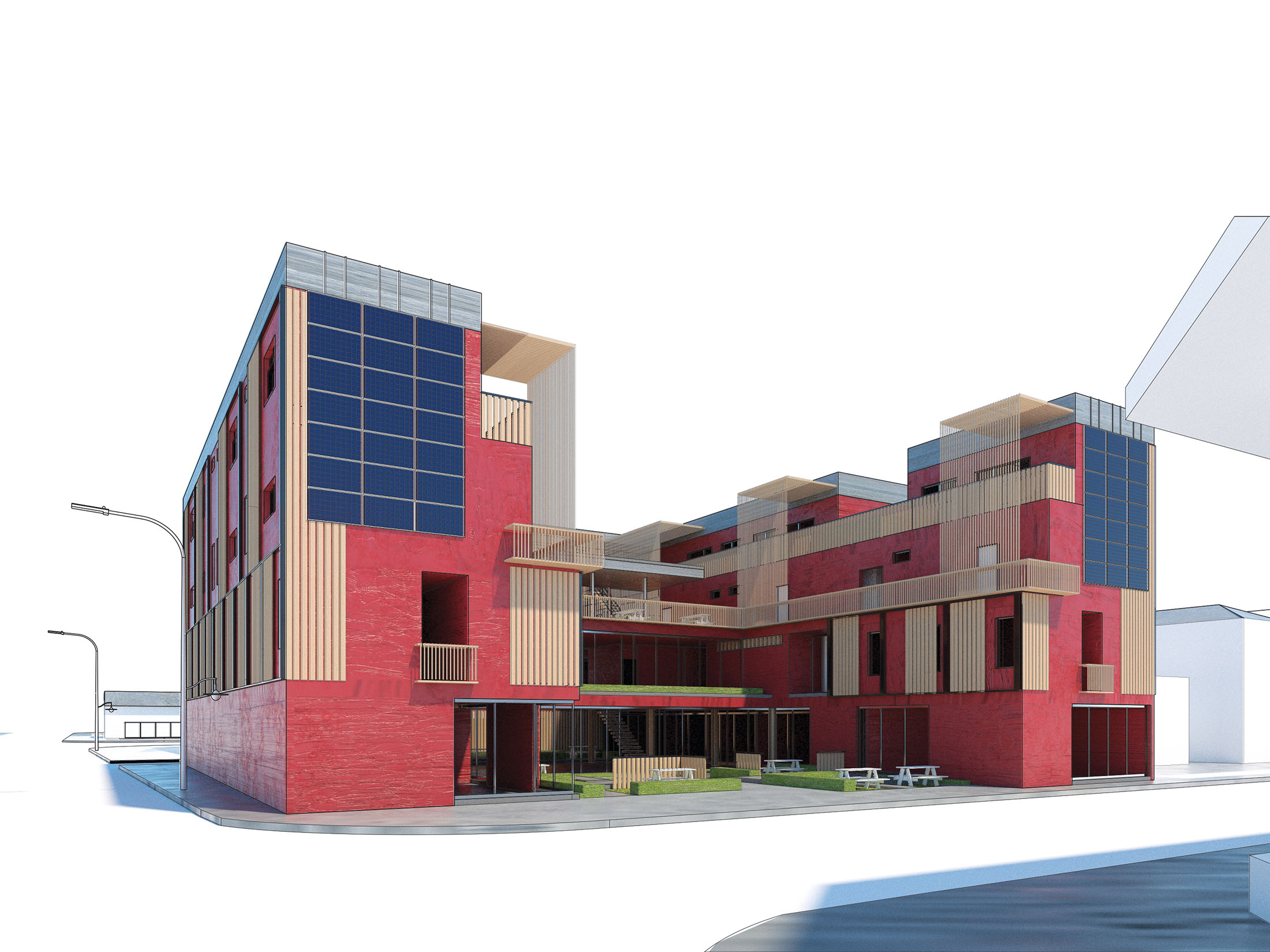 Terraced Community | USC Architecture Xpo